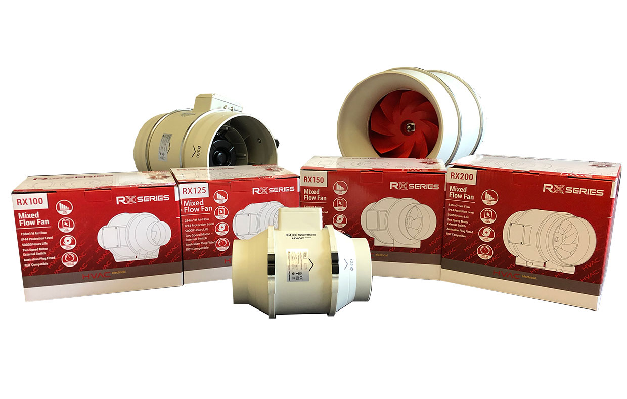 RX Series Mixed Flow Fans | AAD