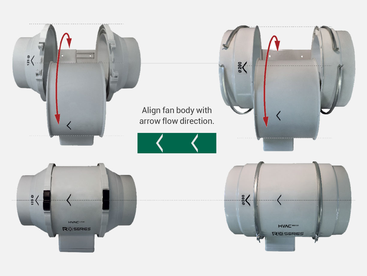 RX Series Mixed Flow Fans | AAD